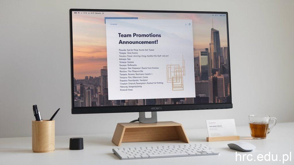 7 Effective Multiple Employee Promotion Announcement Email Samples To ...